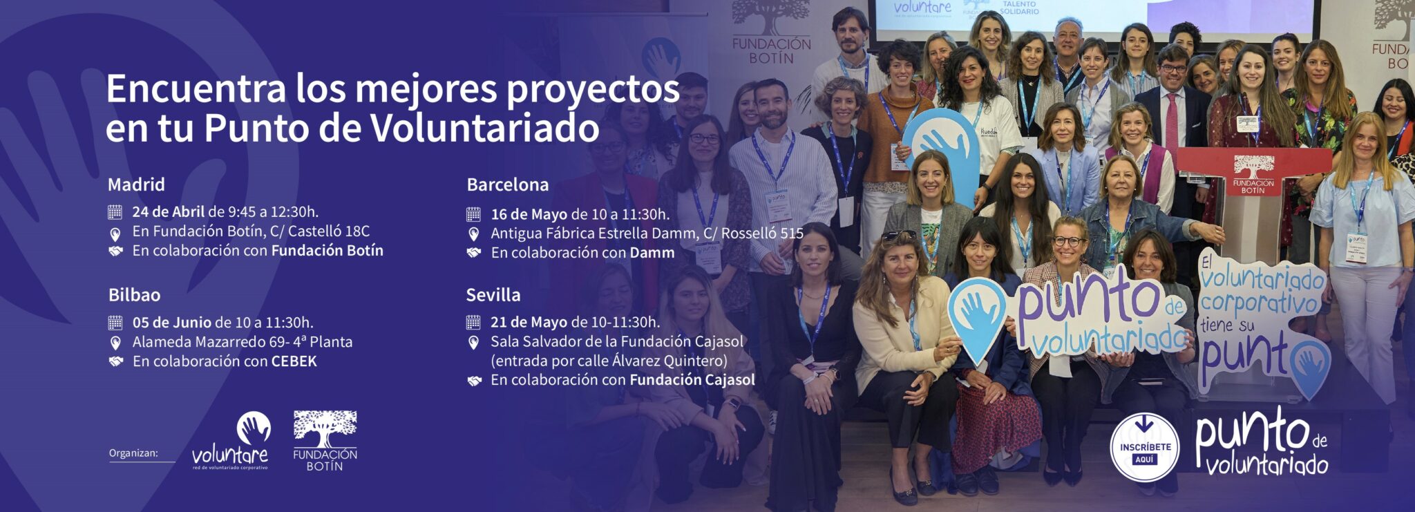 Punto de Voluntariado Corporativo 2024 abril - Voluntare